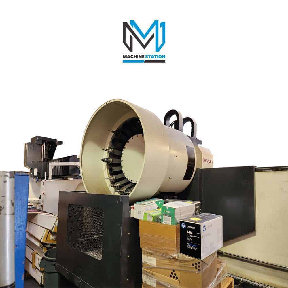 Chevalier FVM-4016DCL CNC Vertical Bridge Mill