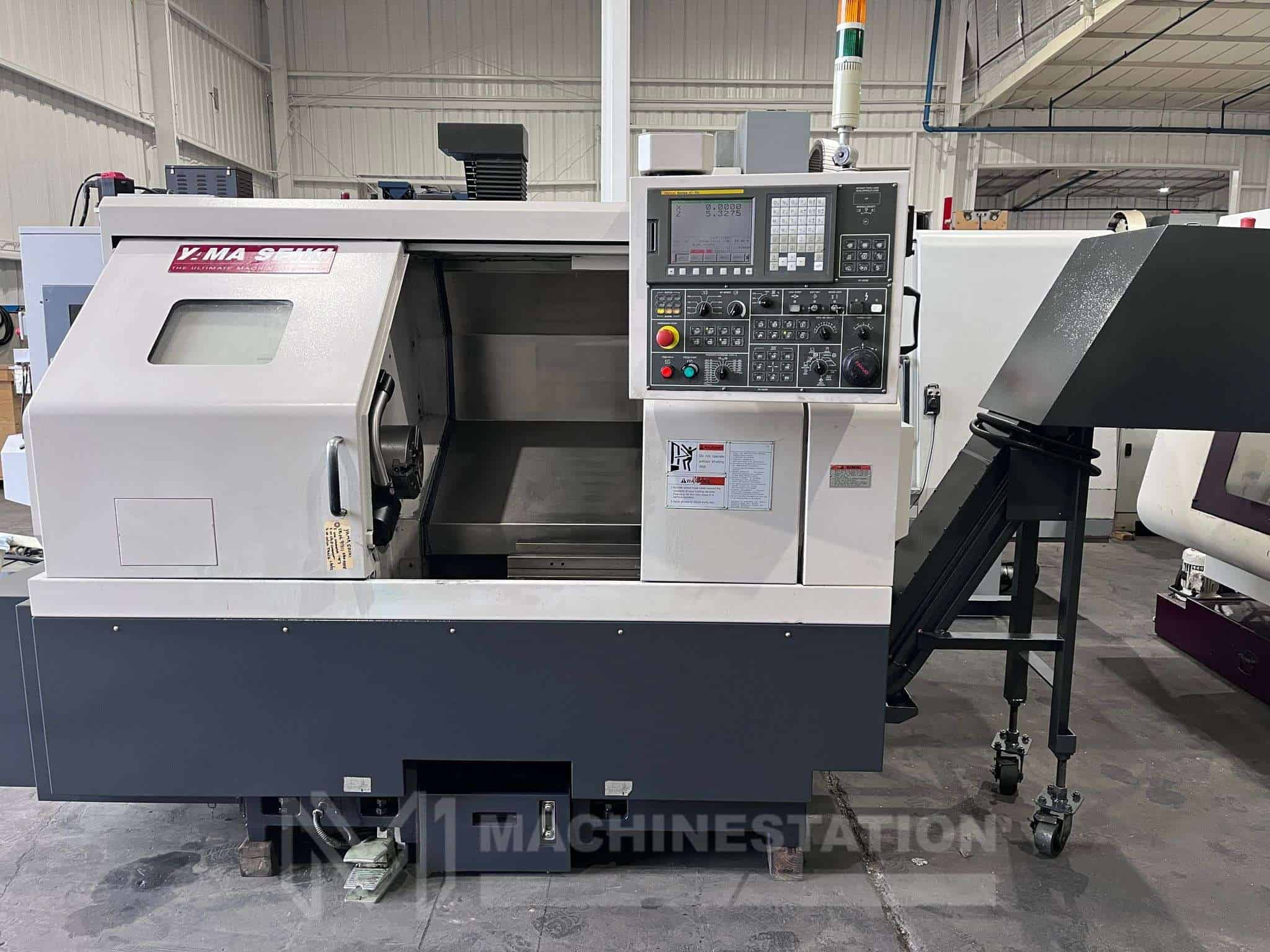 Buy Used Yama Seiki GA-2000 CNC Turning Center—Lathe with Fanuc Oi-T ...